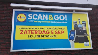 Zelfscanner en zelfscankassa vanaf zaterdag 5 september bij Lidl ...