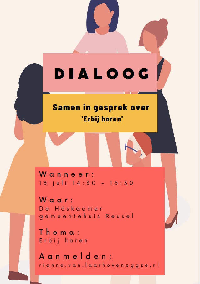Dialoog: samen in gesprek over 'Erbij horen' | in berichten op Grensdorpen