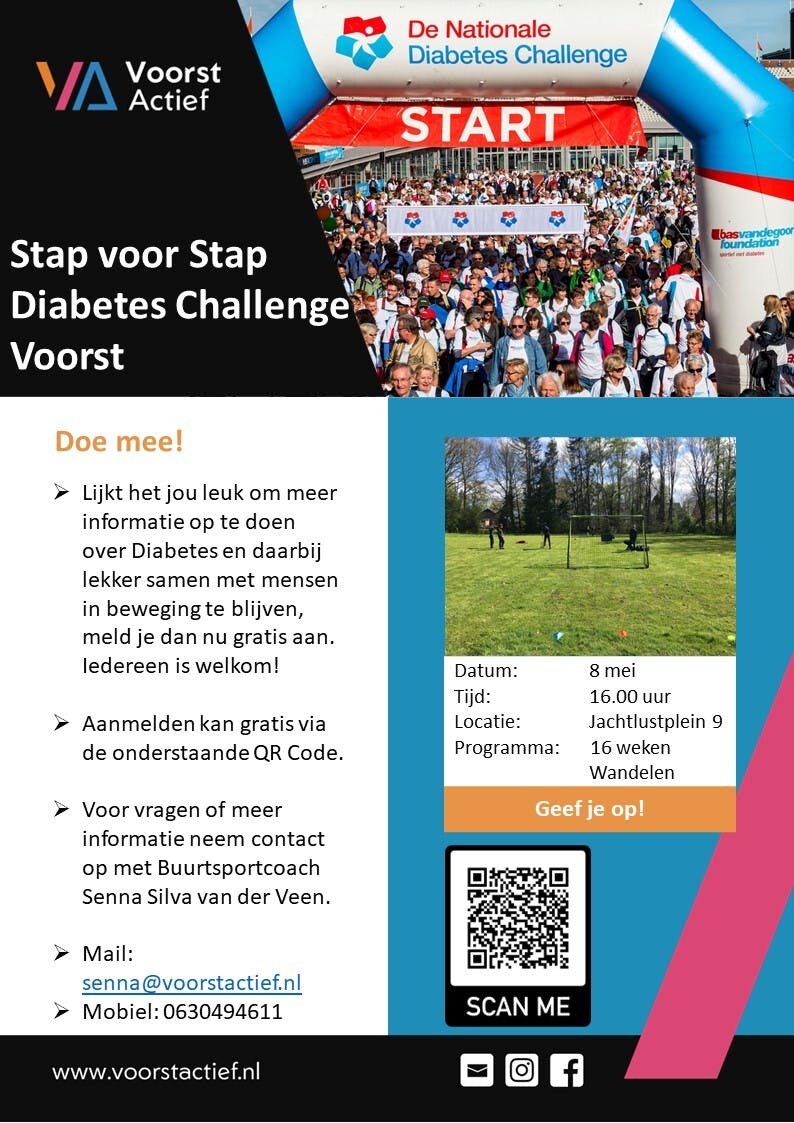 Diabetes Challenge | stap voor stap, samen in beweging. | in ...