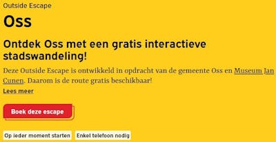 Outside Escape Oss (Interactieve Stadswandeling) | in berichten op ...